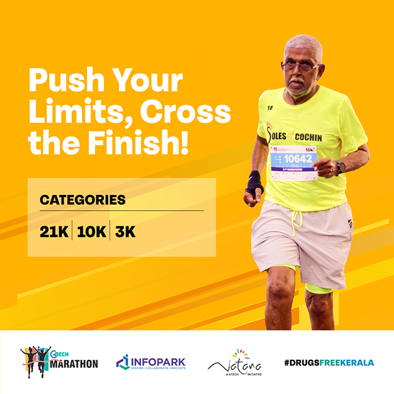 GTech Marathon 2026 - 15th February 2026, Kochi
